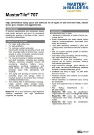 SikaCeram‐707(Formerly known as MasterTile 707)